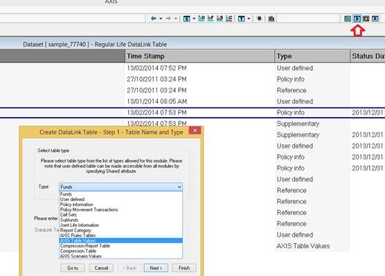 AXIS KB #1961 - How to Import AXIS Table Values and Links